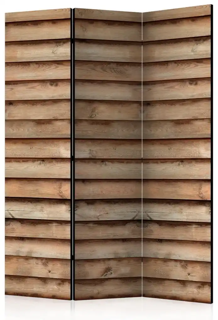 Paraván vodorovné dřevěné desky Velikost (šířka x výška): 135x172 cm | Biano
