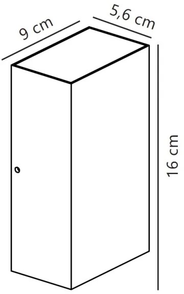 Nordlux - LED Venkovní nástěnné svítidlo ROLD LED/10,5W/230V IP54 krémová