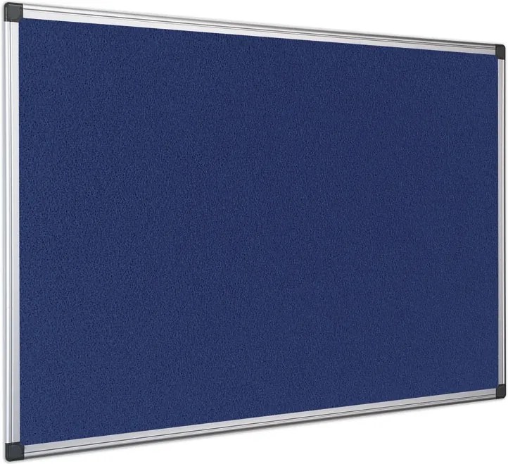 Bi-Office Textilní nástěnka, modrá, 1200 x 900 mm