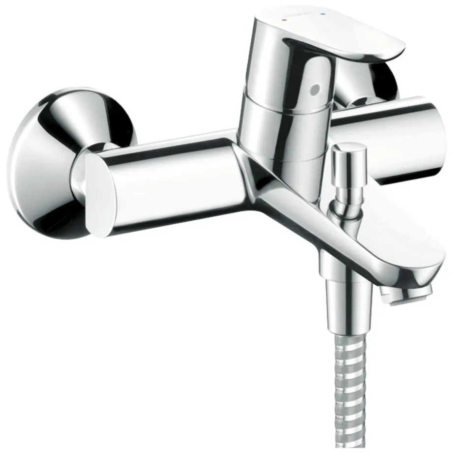 Hansgrohe Focus E2 - Vanová baterie nástěnná, chrom 31940000