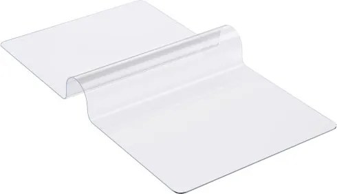 PVC chránič stolu 101,6 × 152,4 cm průhledný plastový o tloušťce 1,5 mm