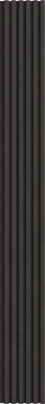 Mexen Lam-F, akustické stěnové lamely 275 × 30 cm, plstěný podklad 8 mm, technická dýha, ořech stříbřitý, S105-275307-3015-009