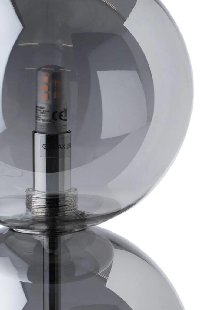 Stolní LED Lampa Silver Bubbles