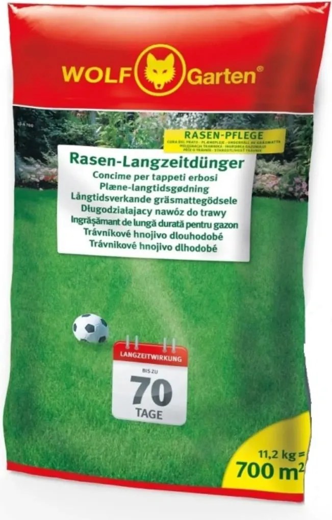 WOLF-Garten LD-A 700 - trávníkové hnojivo jarní, 11,2 kg (700 m2)
