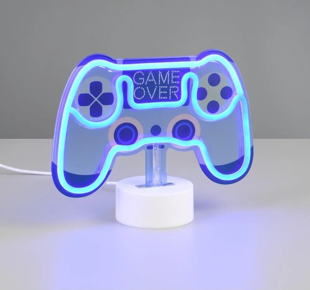 Modrá dětská lampička Control – Reality