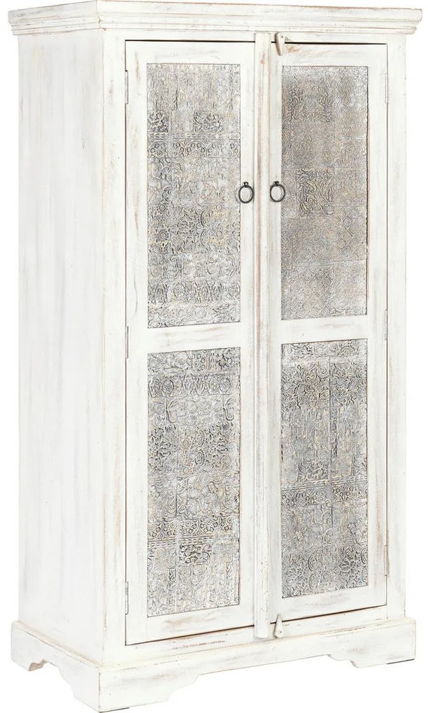 XXXLutz SKŘÍŇ, mangové dřevo, bílá, 80/145/45 cm Ambia Home - 001071004601
