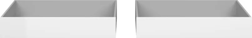 FALCO Úložný prostor Simplicity 242 bílý lesk