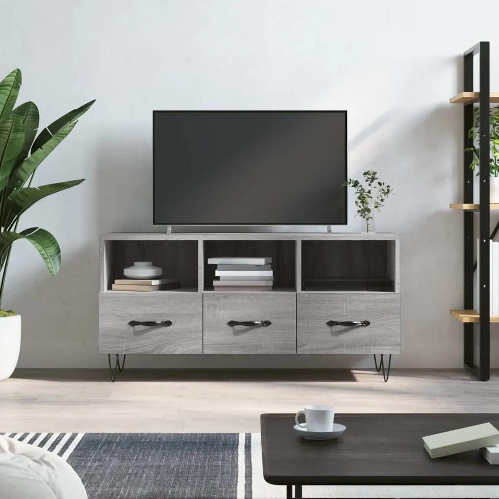 vidaXL TV skříňka 102 x 36 x 50 cm kompozitní dřevo [829034] Barva: Bílá