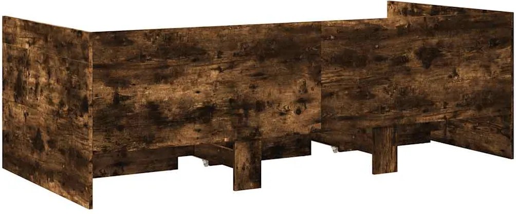 Válenda se zásuvkami bez matrace kouřový dub 75 x 190 cm 3280836