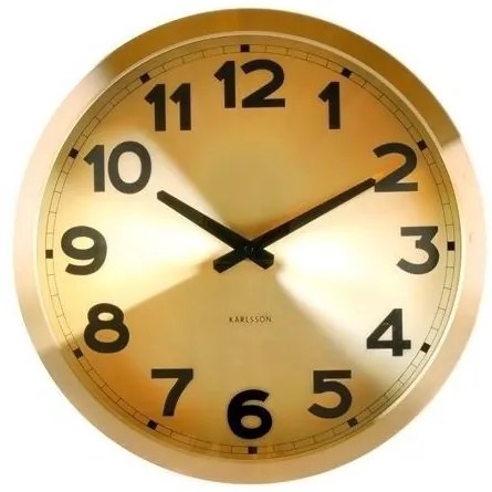 Designové nástěnné hodiny 5408GO Karlsson 40cm