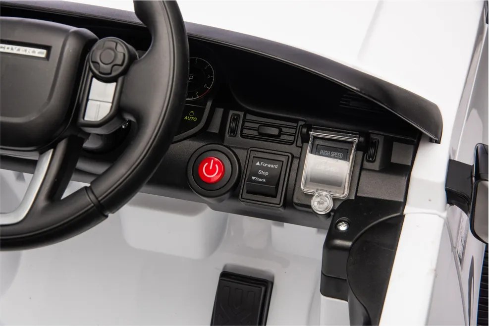 LEAN CARS Elektrické autíčko Land Rover Discovery DLS-K06 bílé
