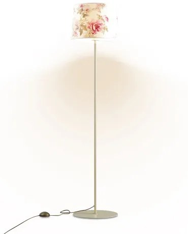 Light for home - Stojací lampa ve světlém provedení 10230 "London", 1x60W, E27, béžová