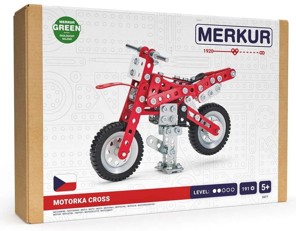 Merkur dirtbike, 191 dílků