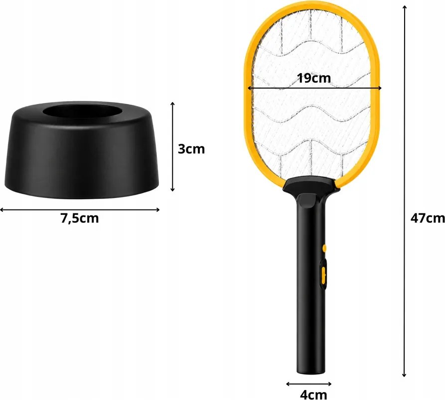 Verk Group Elektrický lapač komárů, much, hmyzu a můr – usb uv lampy – raketa – 2 režimy
