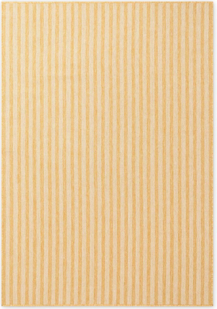 Ted Baker, Kusový koberec Ted Baker Haringey 106395 Yellow White, 120x170, žlutá, chodba / předsíň