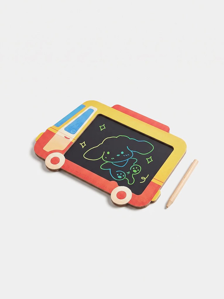 Sinsay - Mazací kreslicí tabulka Doodle Board s perem - vícebarevná