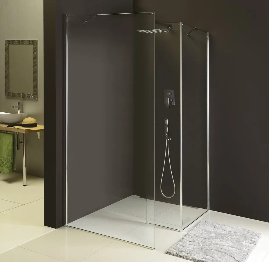 Polysan Polysan, MODULAR SHOWER přídavný panel pro instalaci na stěnu modulu 2, 1200 mm, pravý, MS2B-120R