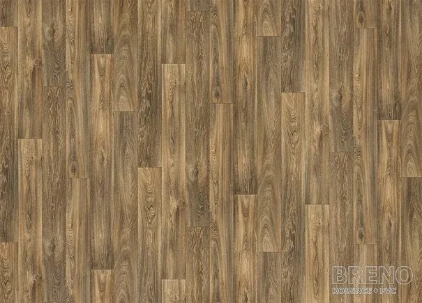 Breno PVC AMBIENT Havanna Oak 669D – tmavé dřevo, šíře 200 cm