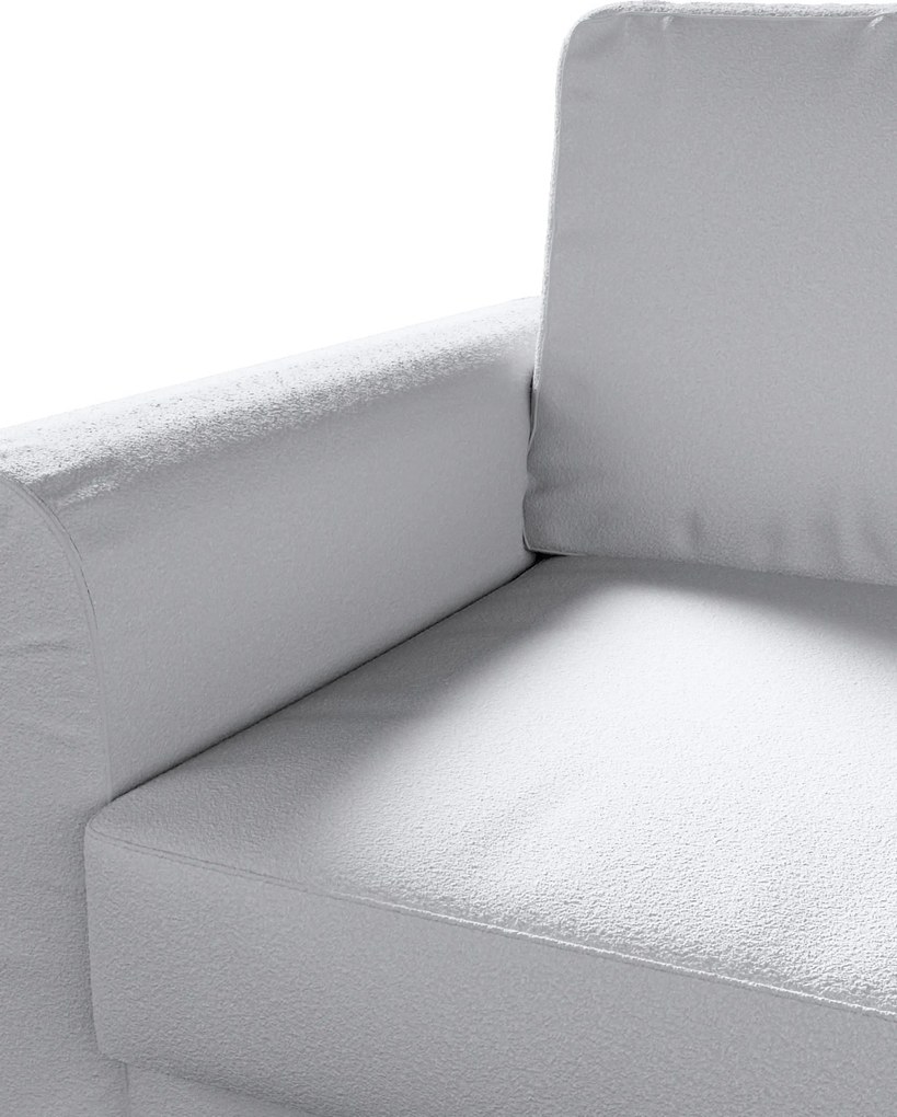 Potah na pohovku IKEA Backabro,  3-místná, rozkládací barva bílá látka pletený vzor