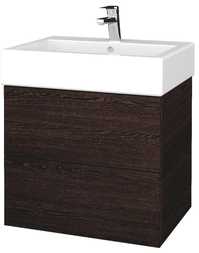 Dřevojas Koupelnová skříň VARIANTE SZZ2 60 Varianta: N01 Bílá lesk / M01 Bílá mat