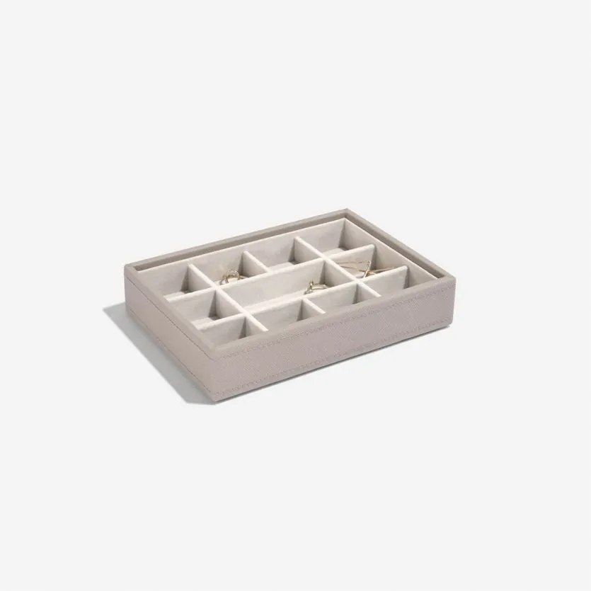 Box na šperky Stackers Taupe Mini 11 | šedobéžová 73756