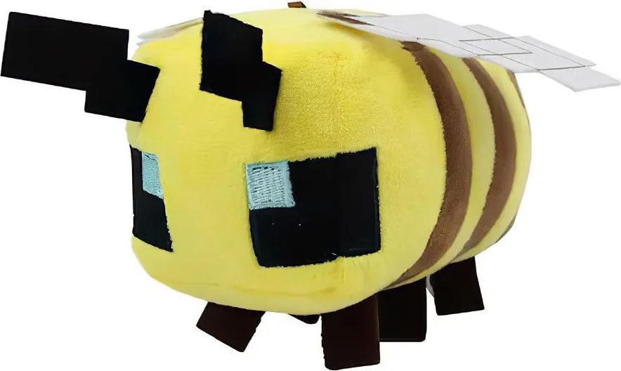 Plush minecraft včelka pixel 18 cm