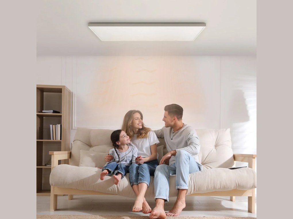 Stropní Infrapanel CEILING PRO 400W | Výhřevnost 8 m² | 60×60 cm | Termostat na dálkové ovládání