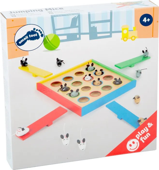 small foot Hra kloboučku hop myšky