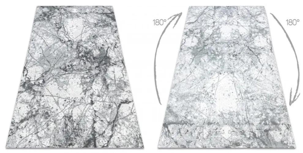Luxusní kusový koberec akryl Ribon šedý 240x350cm