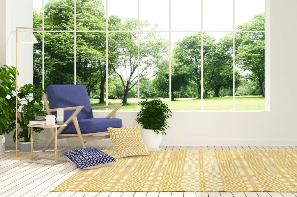 Tribeca Design Kusový koberec Bolla Mustard Rozměry: 200x290 cm