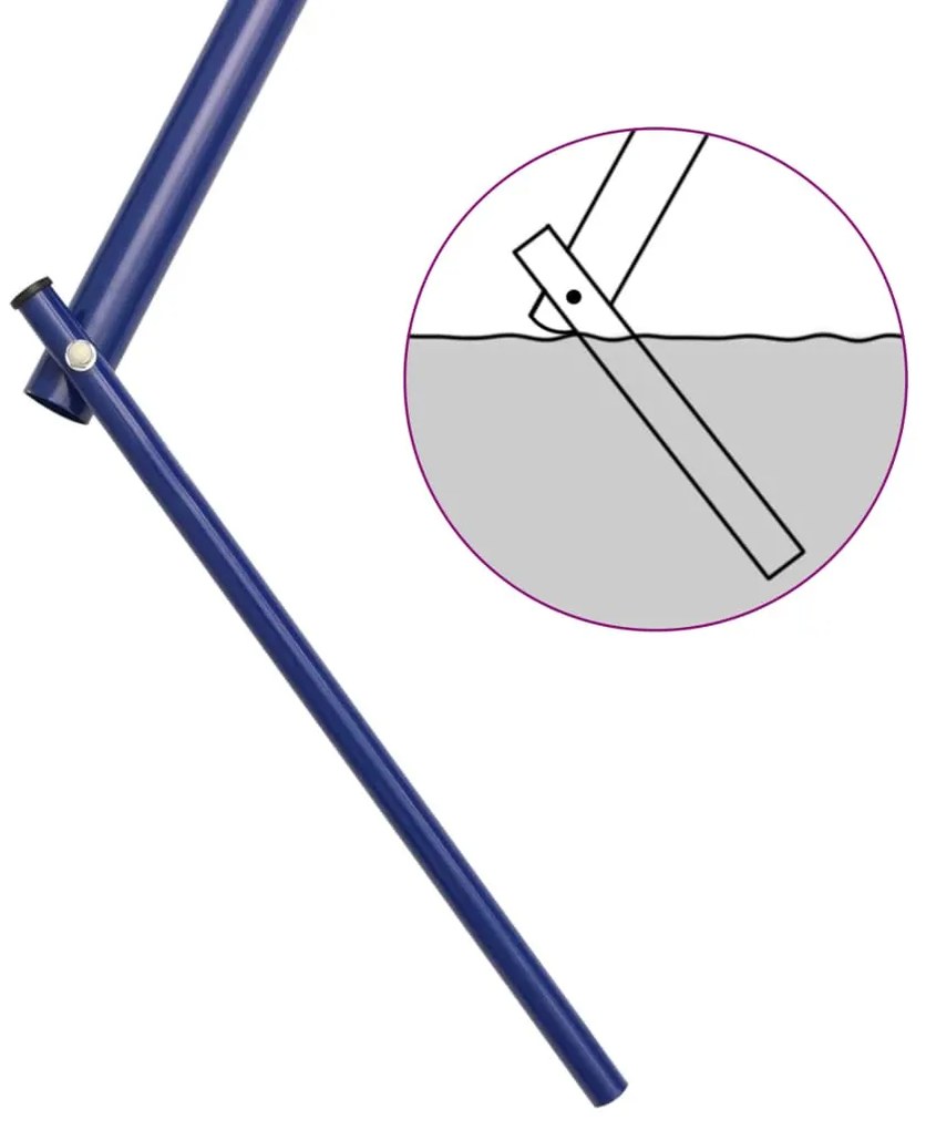 vidaXL Marketos Dětská houpačka se 4 sedačkami a hrazdičkou s kruhy ocel