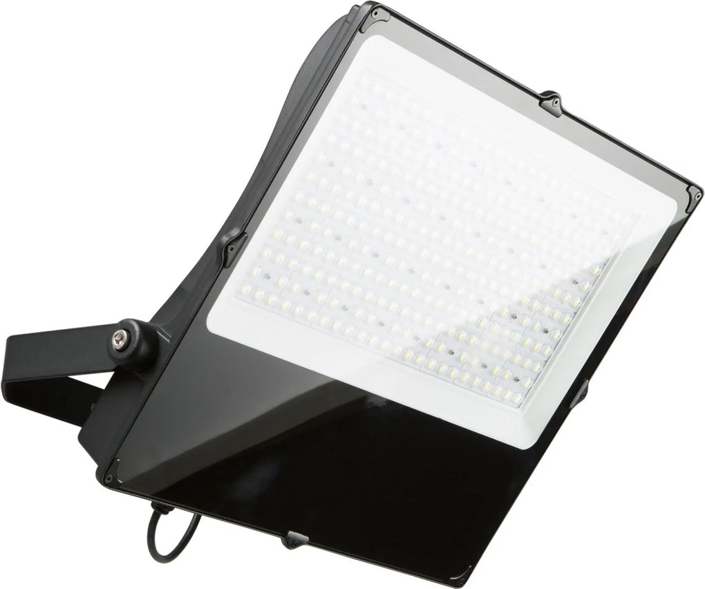 FAN LED-GIOVE-400 Venkovní reflektor GIOVE černá, hliník, 400 W, 66031 lm, 6000 K, IP66, 52,4 x 54,5 x 6,48 cm - FANEUROPE