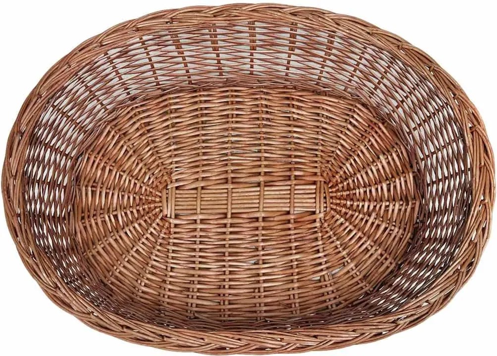 Proutěný koš / pelech pro psa přírodní 90 cm 170340