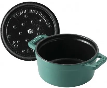 Staub Cocotte Mini hrnec kulatý 10 cm/0,25 l eukalyptová, 11010121