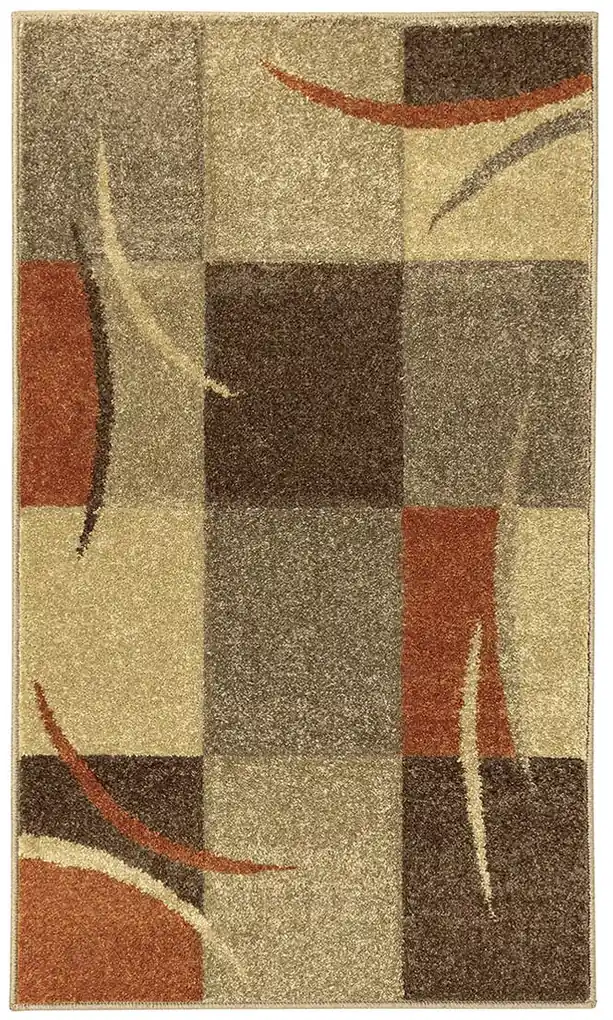 Koberce Breno Kusový koberec PORTLAND 3064/AY3J, Hnědá, Vícebarevné, 67 x  120 cm | BIANO