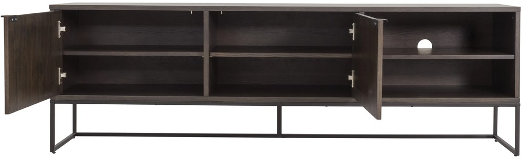 TENZO Dřevěný TV stolek BALI hnědý 9001542920