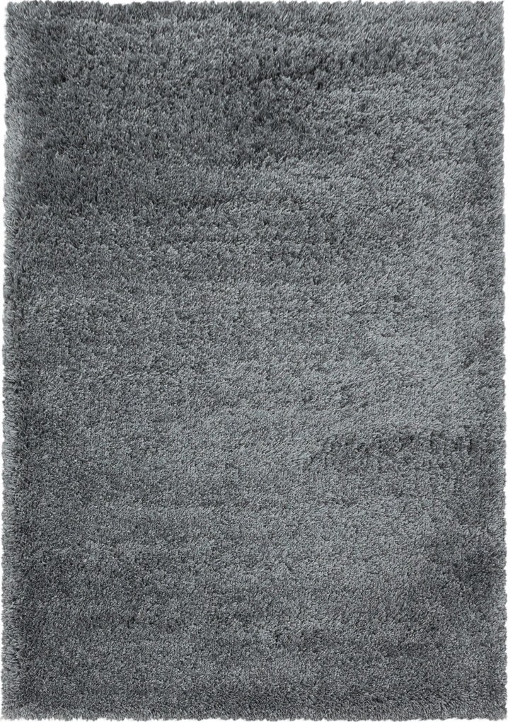 XXXLutz KOBEREC S VYSOKÝM VLASEM, 140/200 cm světle šedá Novel - Online Only koberce & rohožky - 003396298561