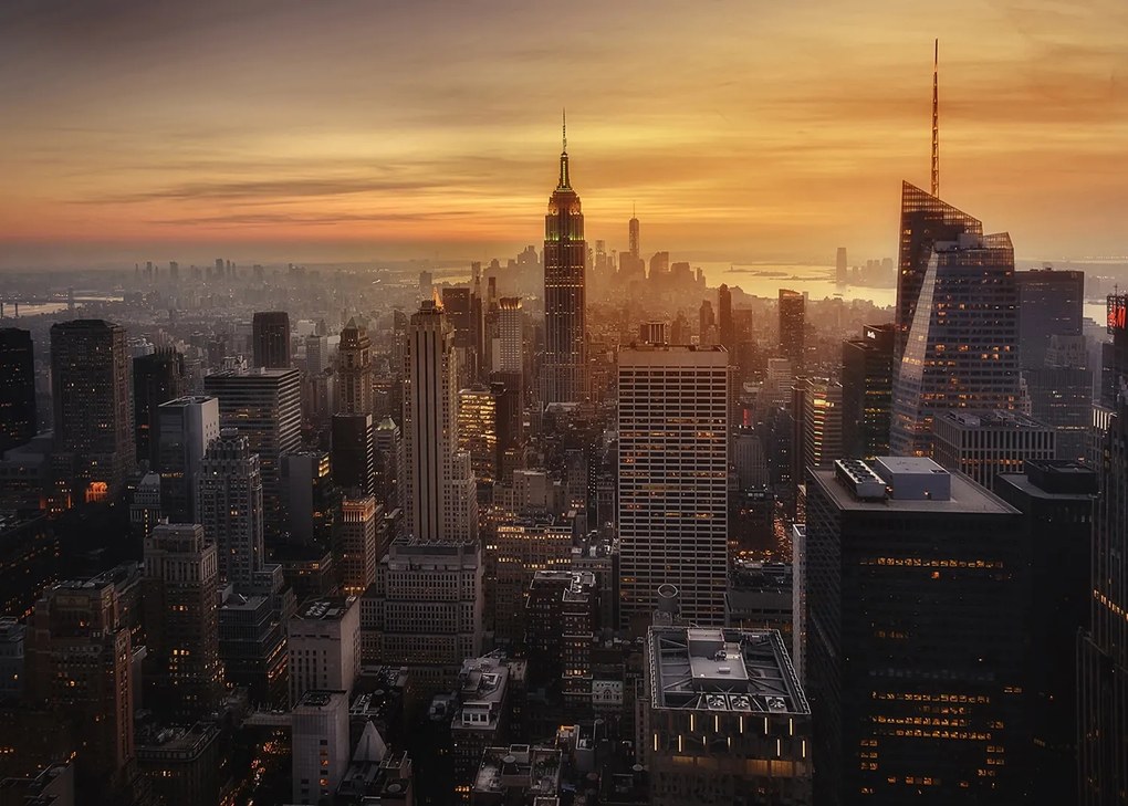 Fototapeta na míru New Yorské Panorama | Vliesová fototapeta na zed' | DFTNXXL3011