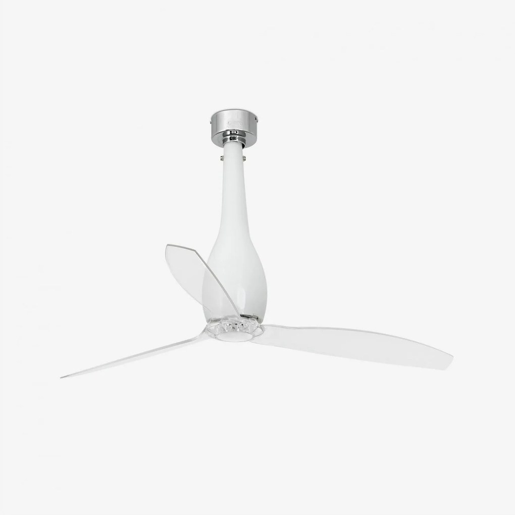 FARO 32000 ETERFAN M, bílá/transparentní, stropní ventilátor s DC motorem - FARO