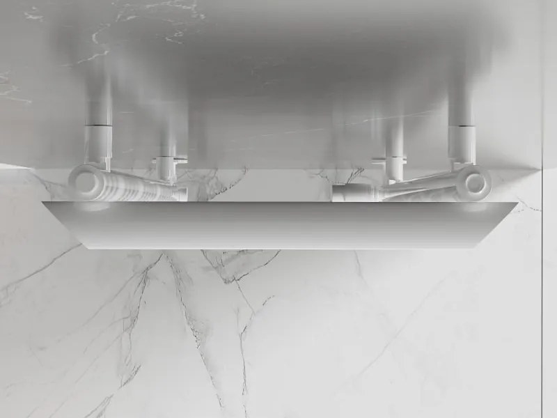 Mexen Akan koupelnový radiátor 1080 x 500 mm, 784 W, bílý - W121-1080-500-00-20
