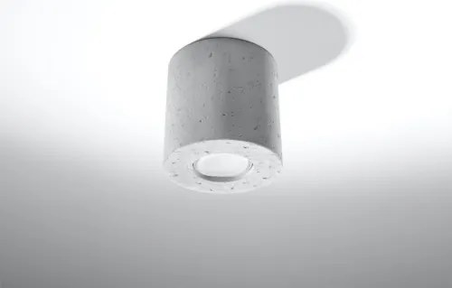 Stropní svítidlo SOLLUX Orbis GU10 1x40W bez zdroje SL.0488 beton