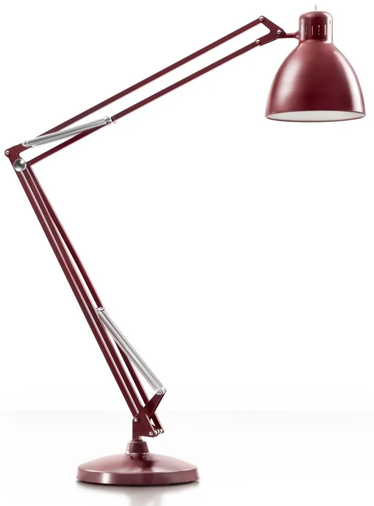 Leucos 0011102 JJ Big, červená stojací lampa se stmívačem, 1x45W LED 2700/3000K, výška 225cm
