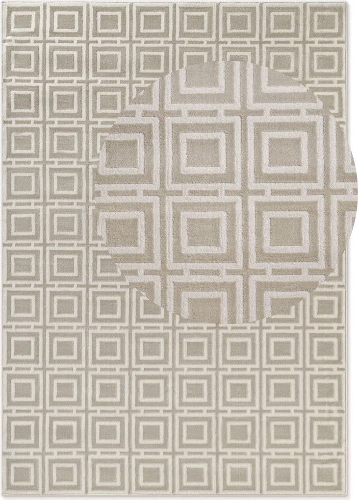 ELLE Decoration, Kusový koberec Perles 106191 Cream z kolekce Elle, 120x170, béžová, ložnice