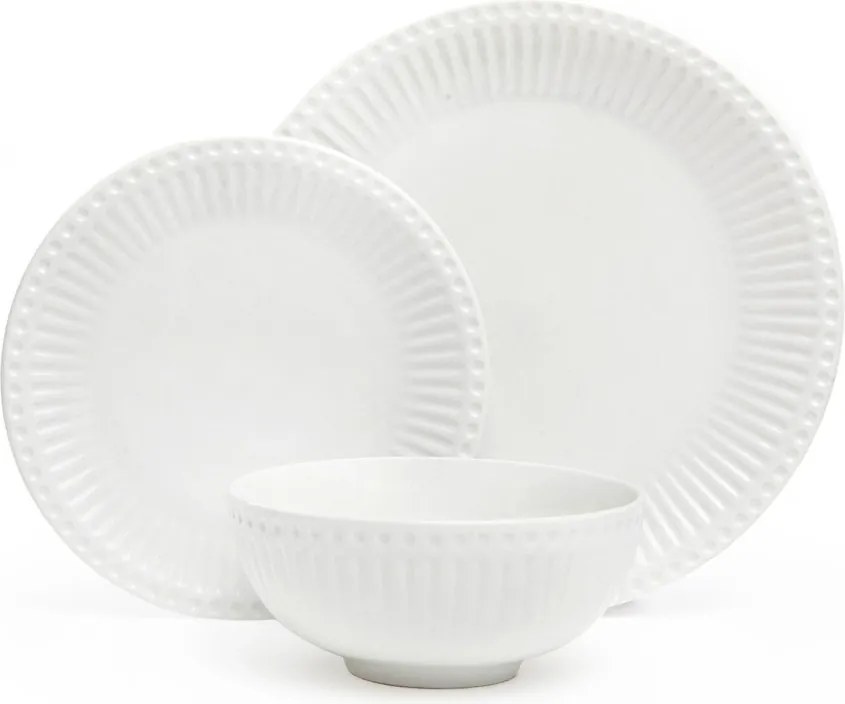 Porcelánová jídelní sada 6 ks pro 2 osoby Purita – Bonami Essentials