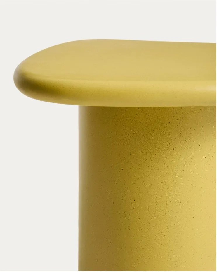 Betonový zahradní stolek 47x48 cm Macarella – Kave Home