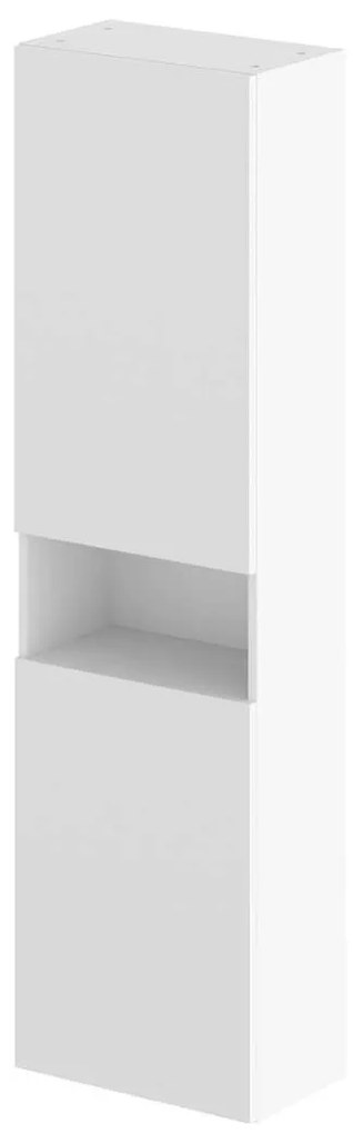 Ravak Natural - Vysoká skříňka 45x26x160 cm, 2 dvířka L/P, lesklá bílá X000001789
