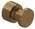 Kludi Vela R háček kartáčovaný bronz 58984N1
