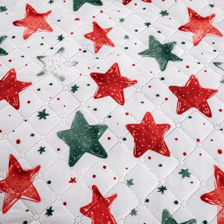 Přehoz na postel COLORFUL STARS, barevný Rozměr: 220 x 240 cm