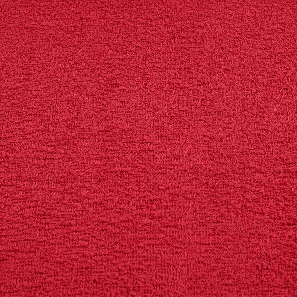 Saunové osušky FROGN 10 ks červené 80x200 cm 360 g/m² 136937