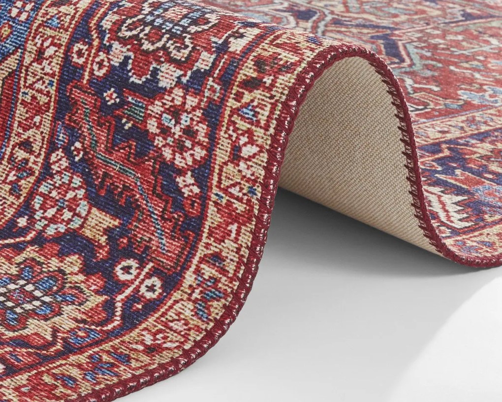 Hanse Home, Kusový koberec Asmar 104012 Orient/Red, 200x290, červená, obývací pokoj